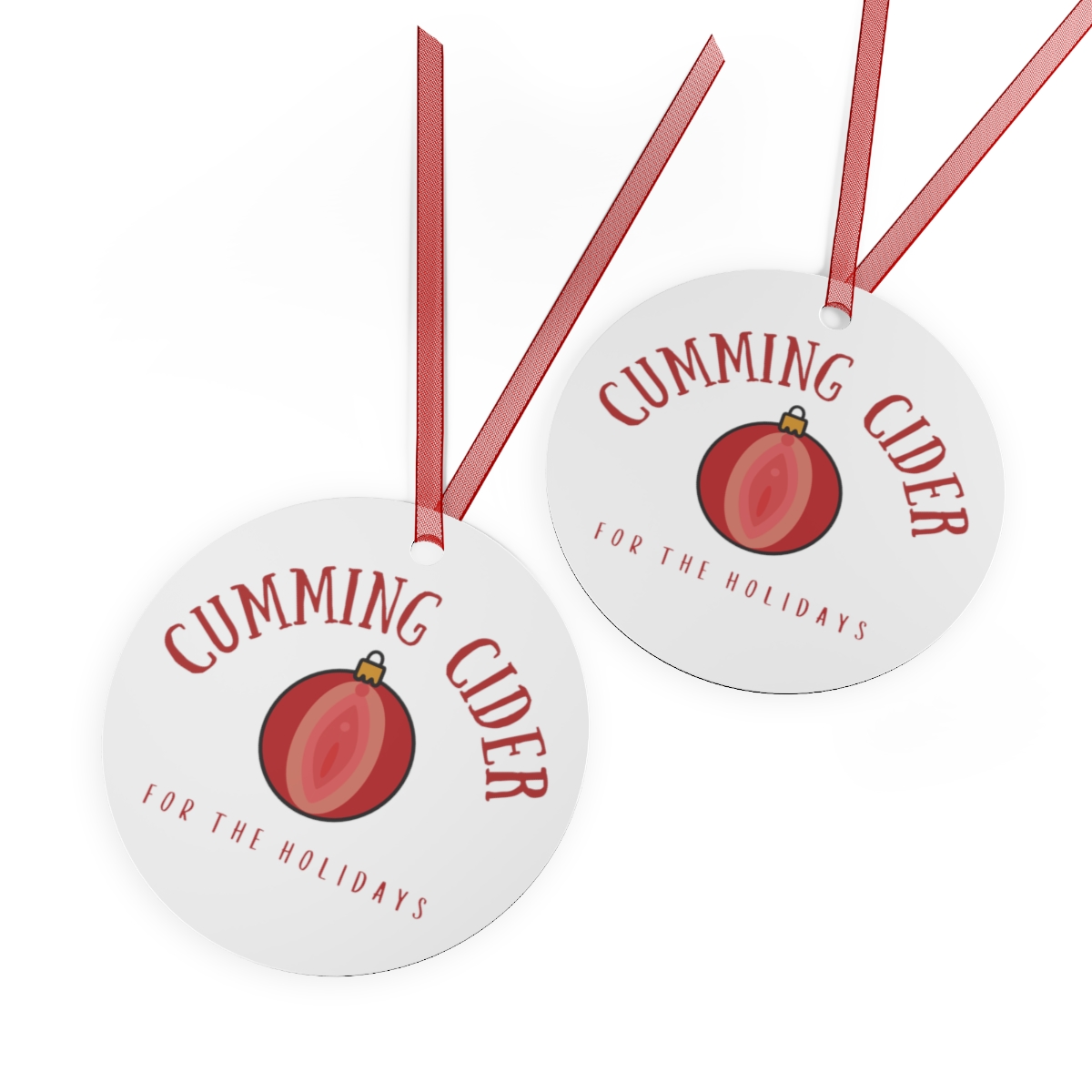 2023 – Cumming Cider for the Holidays (Ornament) – Metal Ornament ...